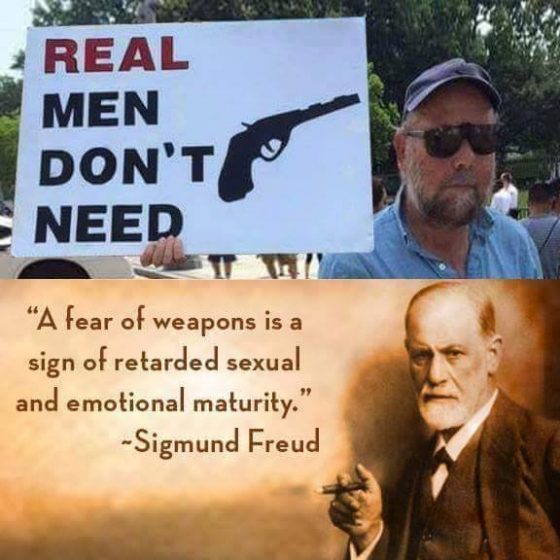 Sigmund Freud On Men And Guns